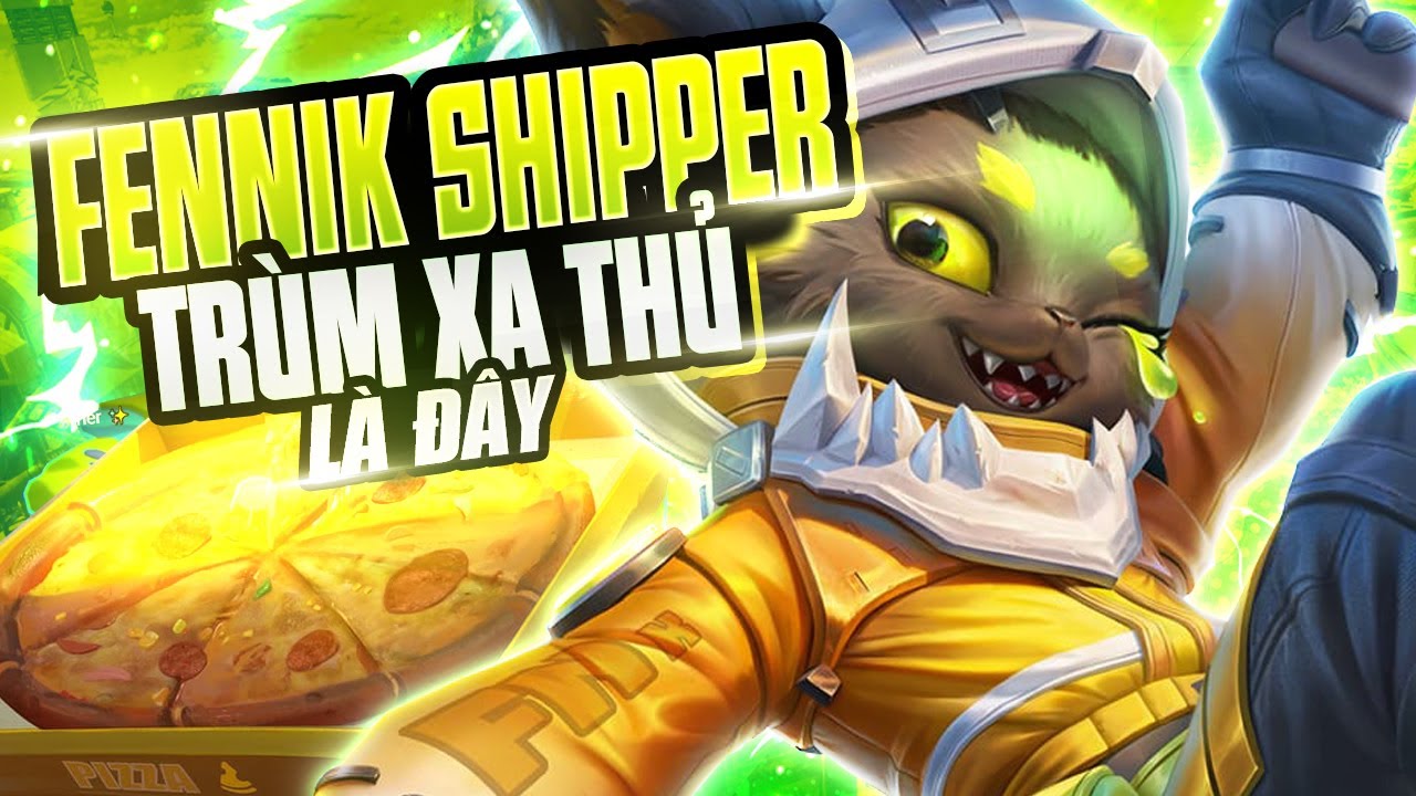 FENNIK SHIPPER DAME TO KHỦNG BỐ ! BÙNG NỔ VỚI FENNIK ĐI LANE SIÊU SÁT ...