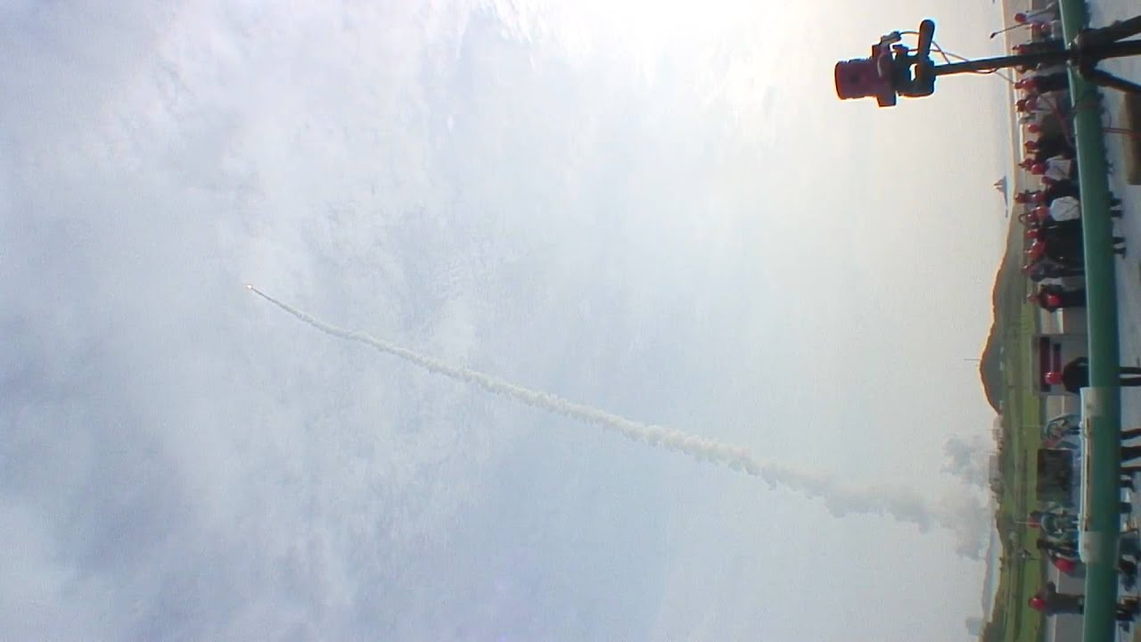 [HD] Launch of Venus probe Akatsuki and Miku Hatsune on Japanese H-IIA ...