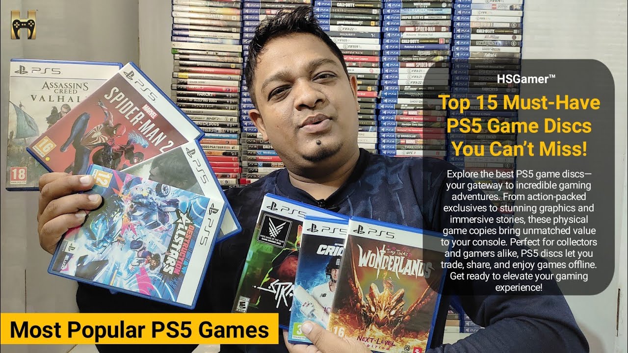 Top 15 Must-Have PS5 Game Discs You Can’t Miss! | HSGamer - YouTube