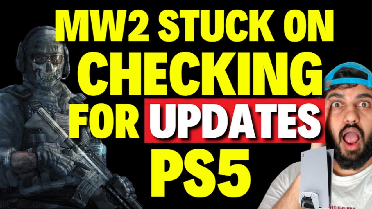 MW2 Stuck on Checking for Updates PS5 - YouTube