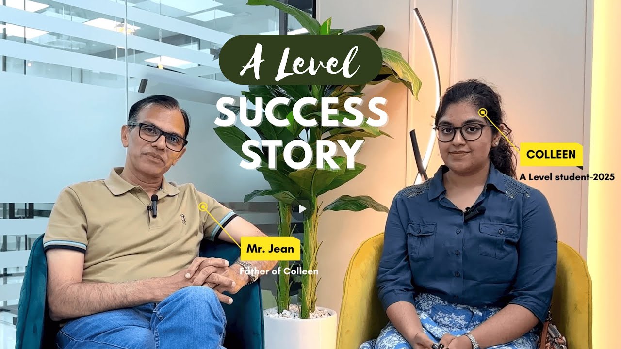 A Proud A Level Success Story – Colleen & Mr. Jean | ECC Dubai - YouTube