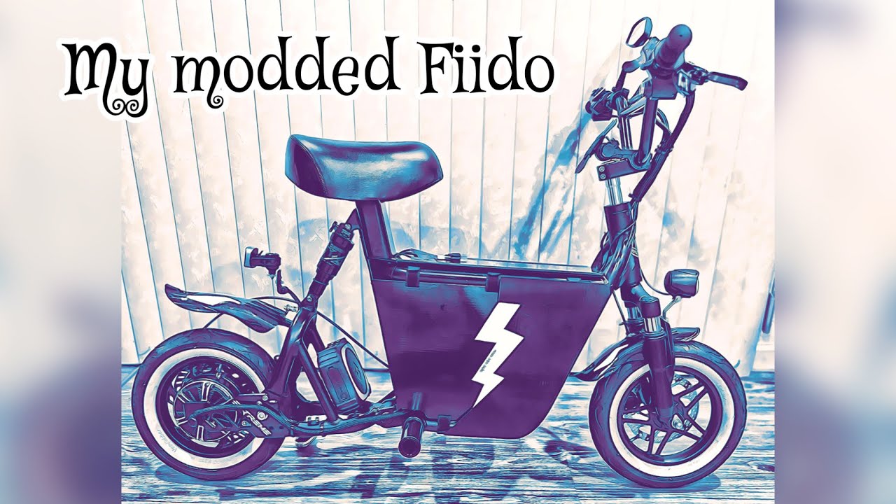 My modded Fiido #fiido #fiidohi - YouTube