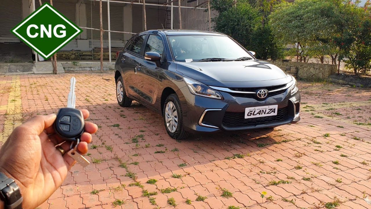 Toyota Glanza S CNG ₹ 8.43 | 2022 Detailed Review - YouTube