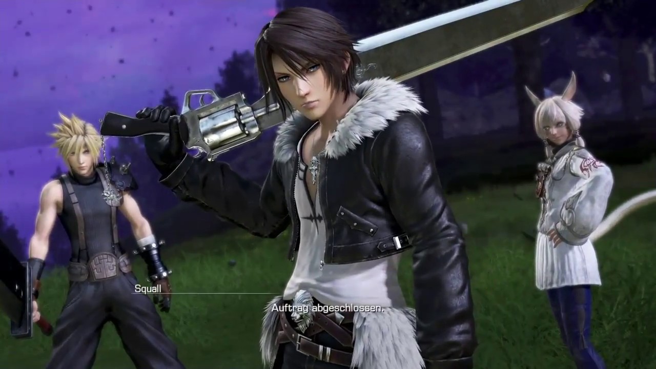 Squall's the name trigger's my Game - Dissidia Final Fantasy NT Beta - YouTube