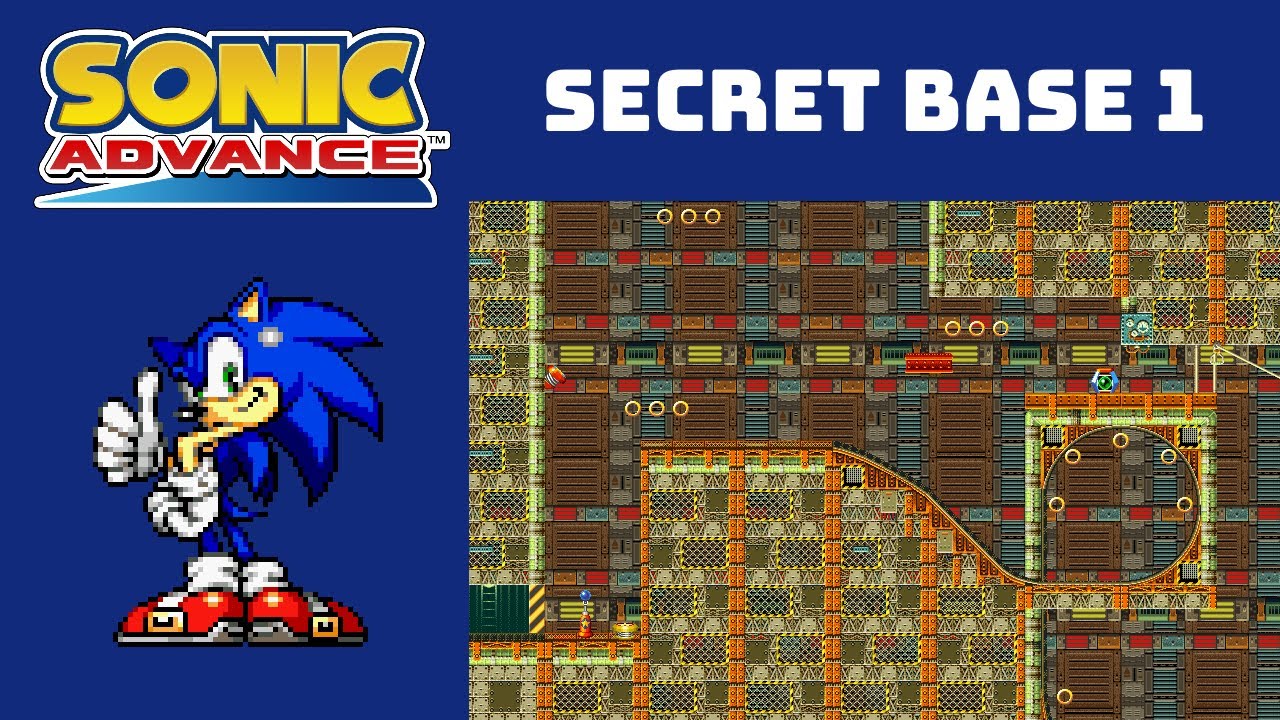 Sonic Advance - Secret Base 1 (Sonic) in 0:35:87 - YouTube