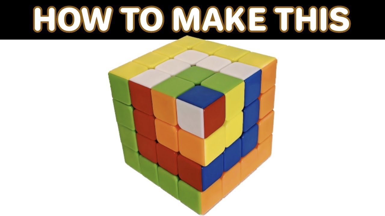 4x4 Rubiks Cube Patterns 6 Colour Cube In A Cube Tutorial Youtube 6699