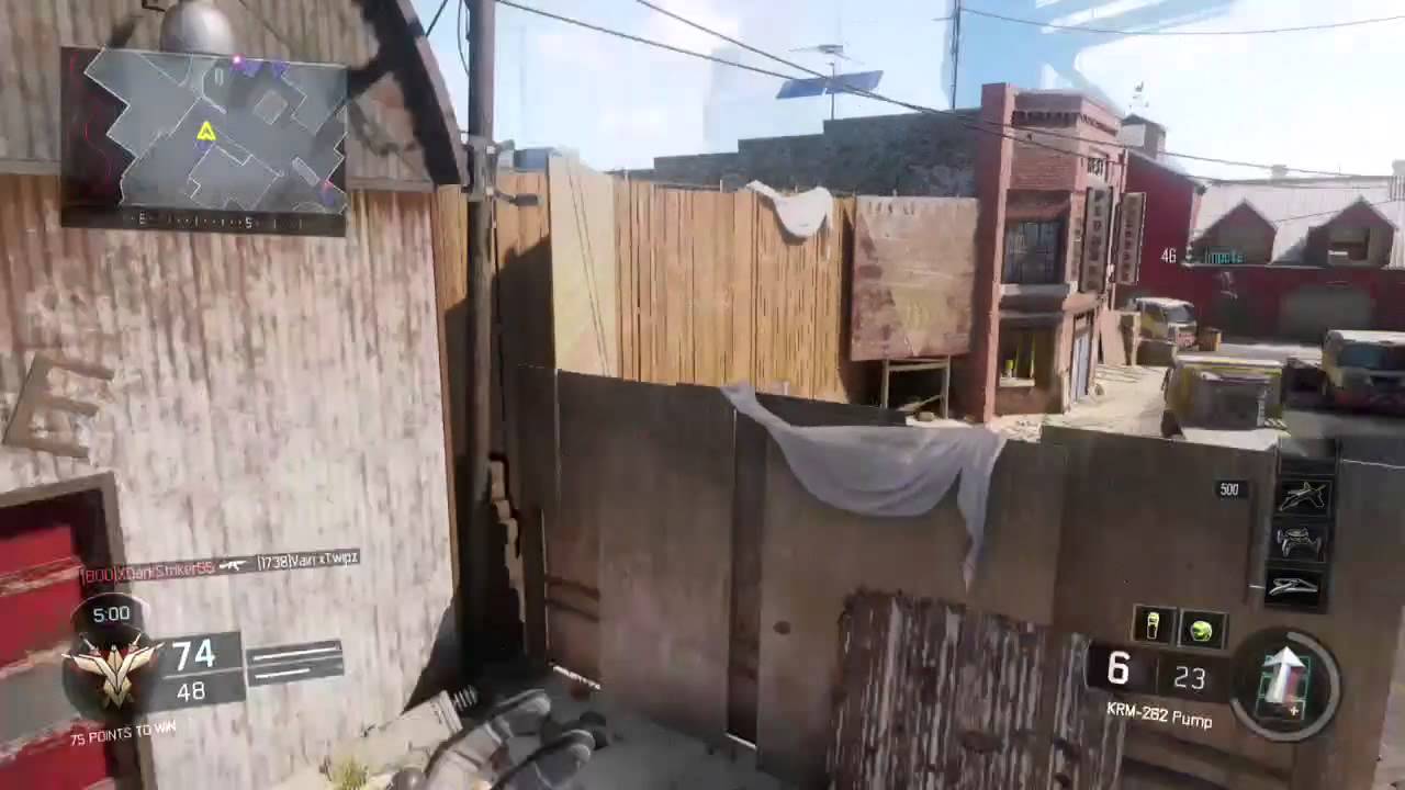 My First Bo3 Trickshot sick cross map Hm - YouTube