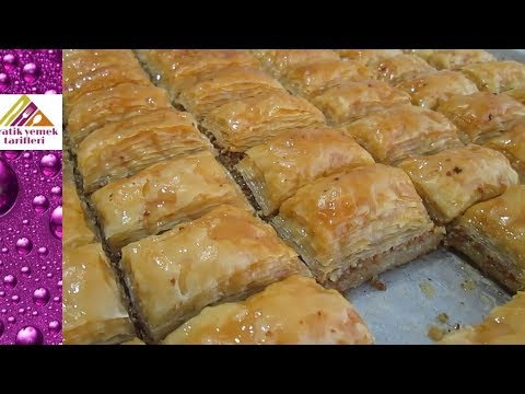 El Açması Bütün Püf Noktalarıyla Baklava Yapımı Pratik Yemek Tarifleri
