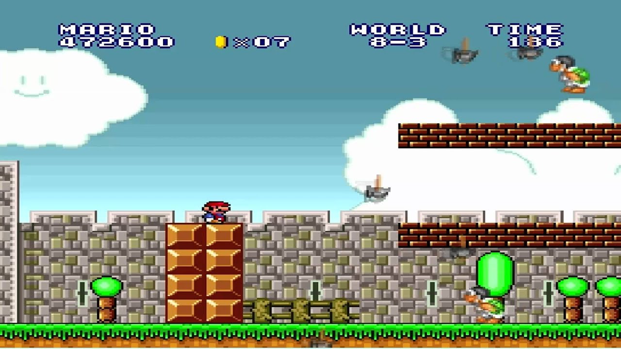 Super Mario Bros 8-3 - YouTube