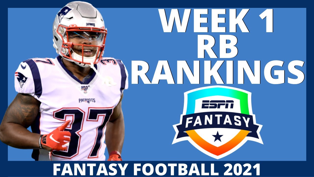 2021 Fantasy Football - Week 1 Running Back Rankings - YouTube