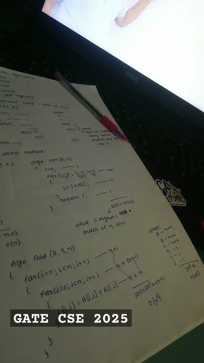 GATE CSE 2025 #iit #iitbombay #iitdelhi #gatecse #gateexam #gate2025 #algorithm #study - YouTube