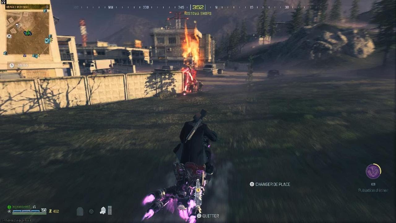 Call of Duty la moto d'ether - YouTube