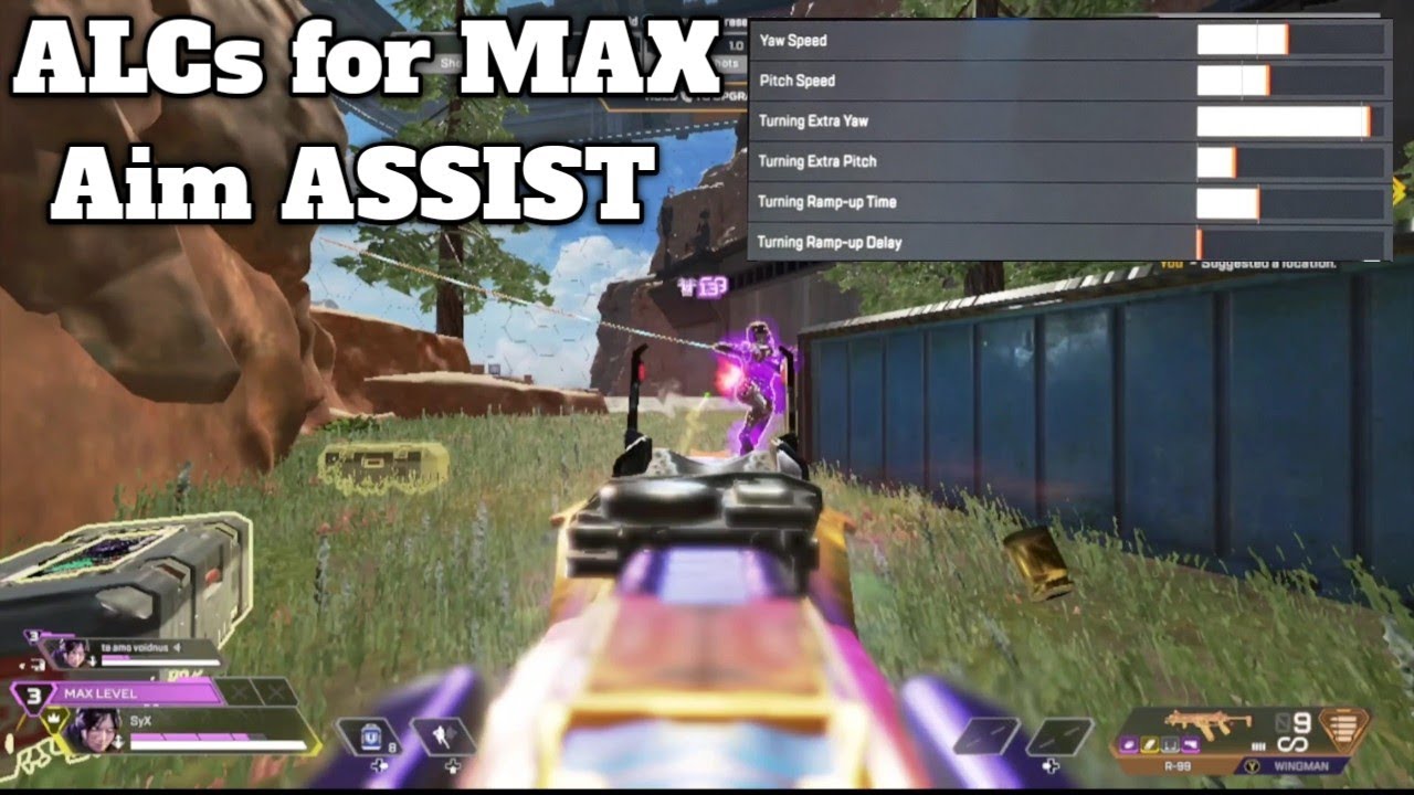 INSANE Tracking Speed on MAX ALCs MAX Aim ASSIST Linear Controller ...