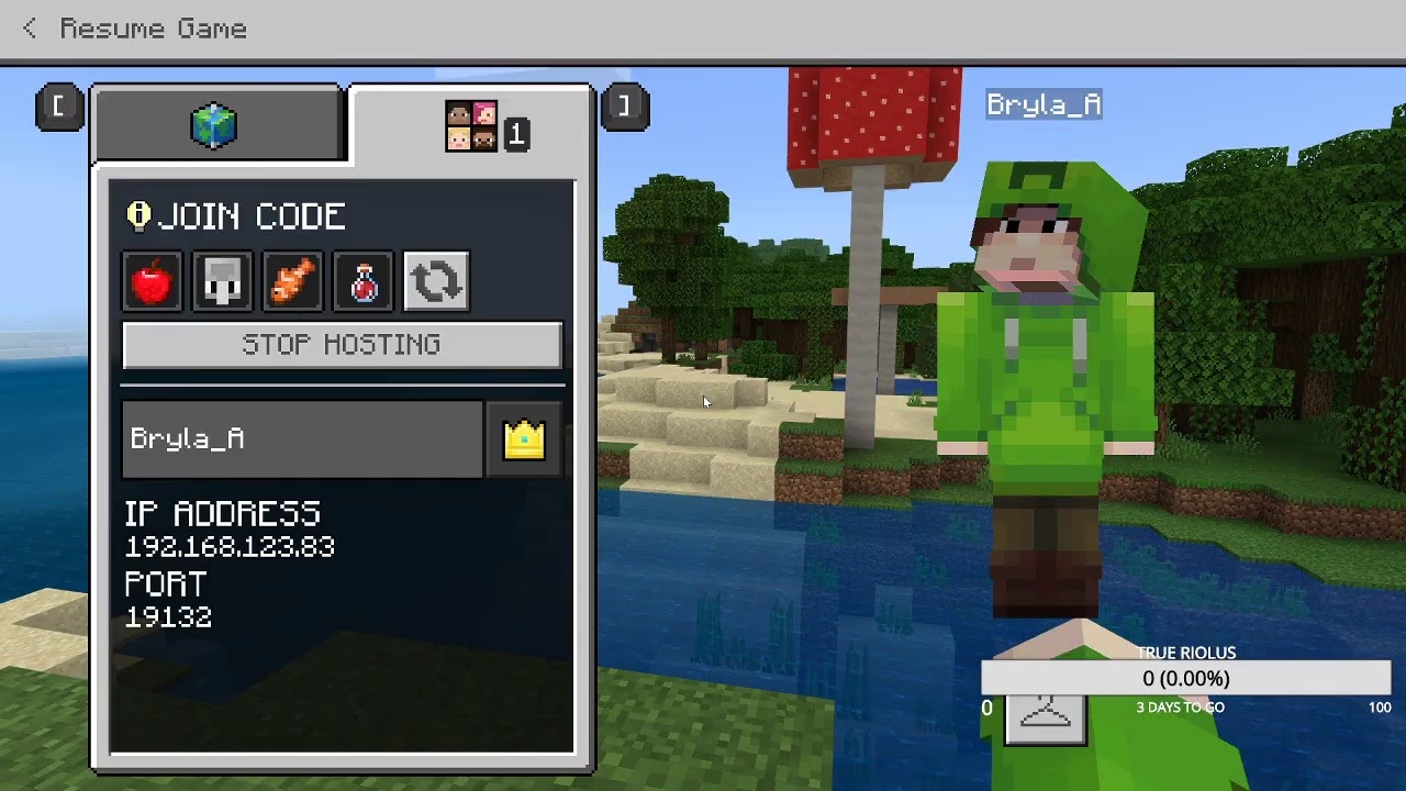 Minecraft survival with benji bot - YouTube