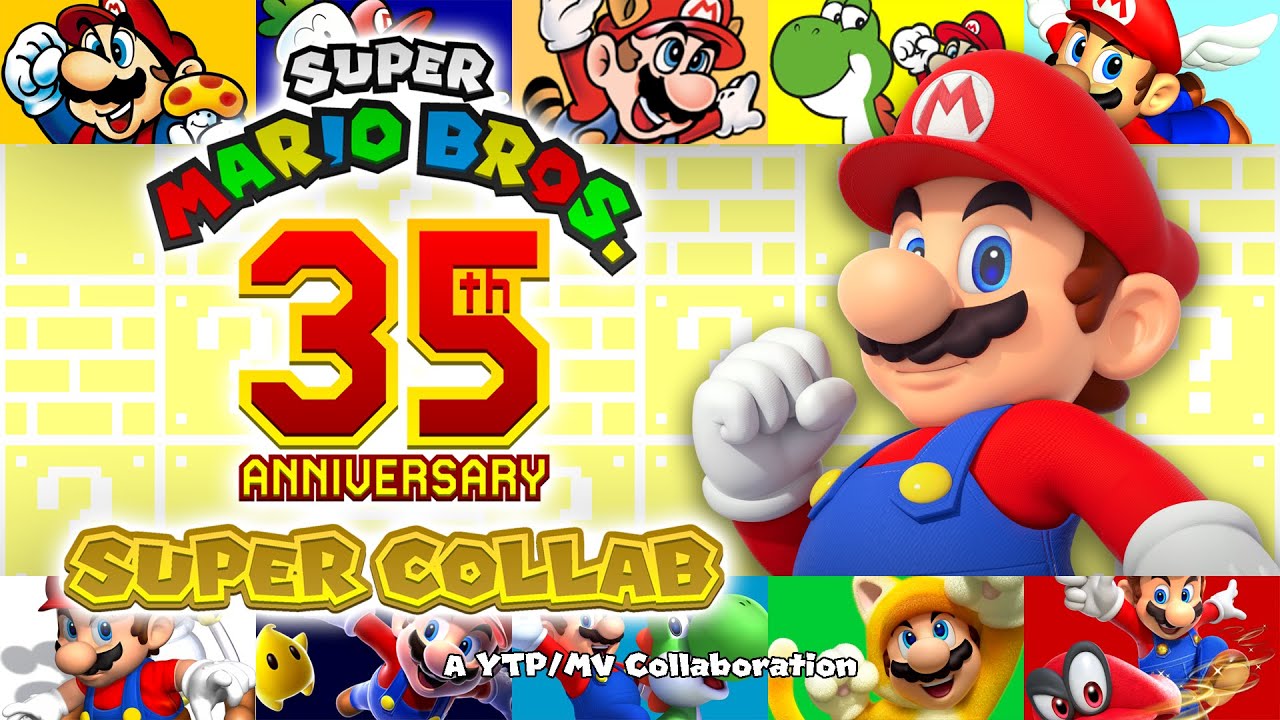 YTP/MV: The Super Mario Bros. 35th Anniversary Super Collab! - YouTube