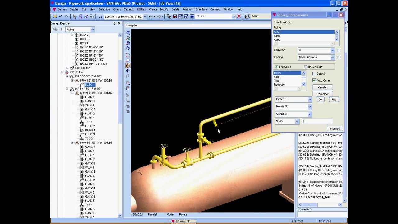 Pipe Routing vessel part 3 - ezhaFlamzvell - - YouTube