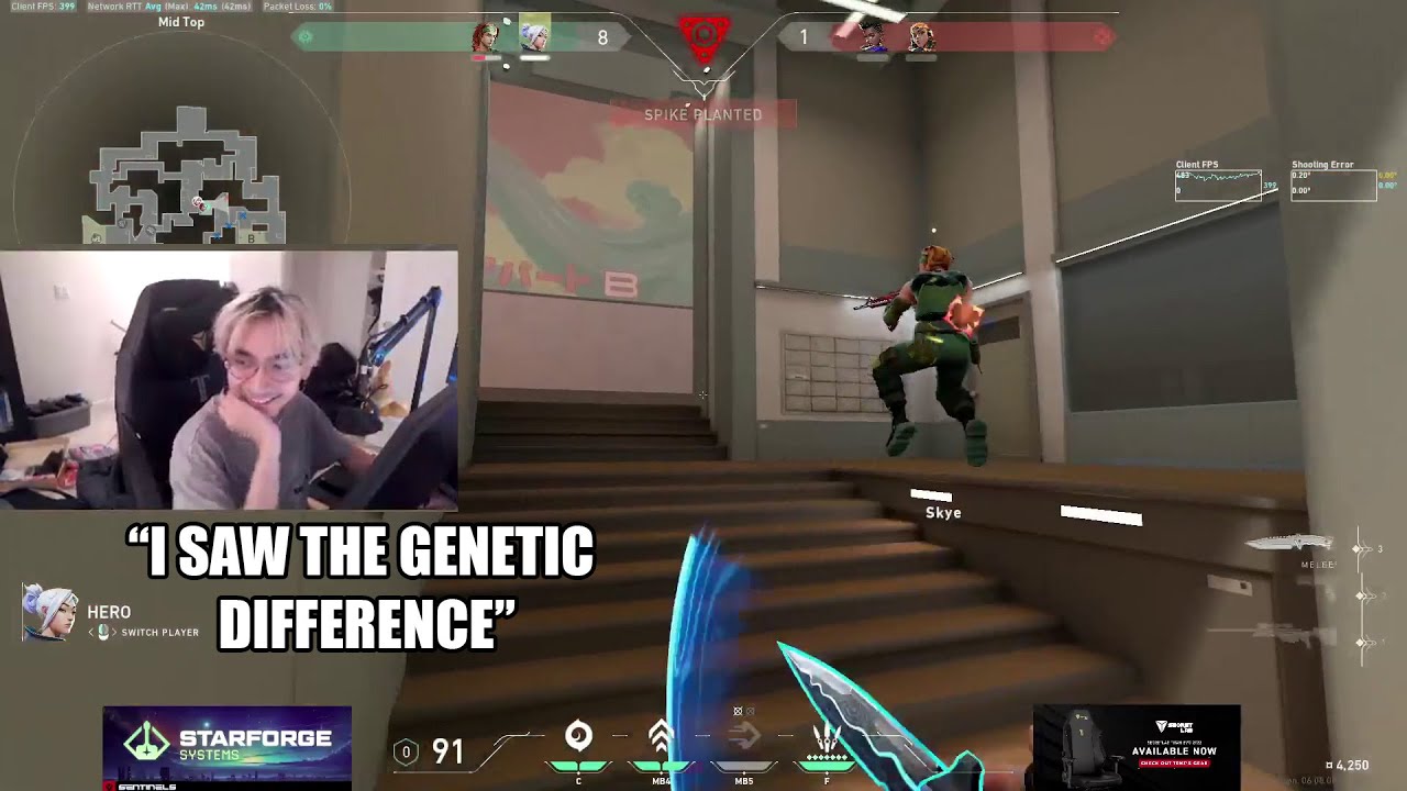 Even TenZ Got Impressed By This INSANE Jett In His Team Ft.Hero - YouTube