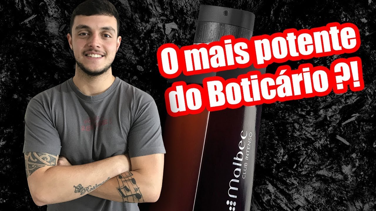 RESENHA - MALBEC CLUB INTENSO | O MAIS POTENTE DO BOTICÁRIO ?! - YouTube