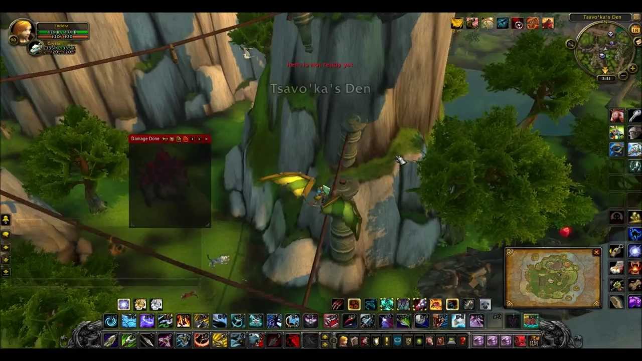 World Of Warcraft - Timeless Isle - How to get to the Rope Bound Chest ...