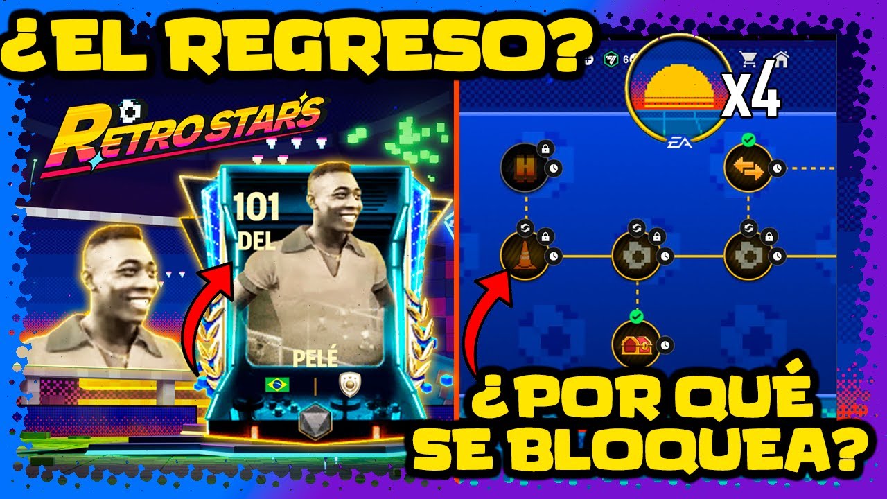 ¿Regresa O Rey? Pelé GRL 101 y más iconos Retro Stars, NO puedo jugar ...