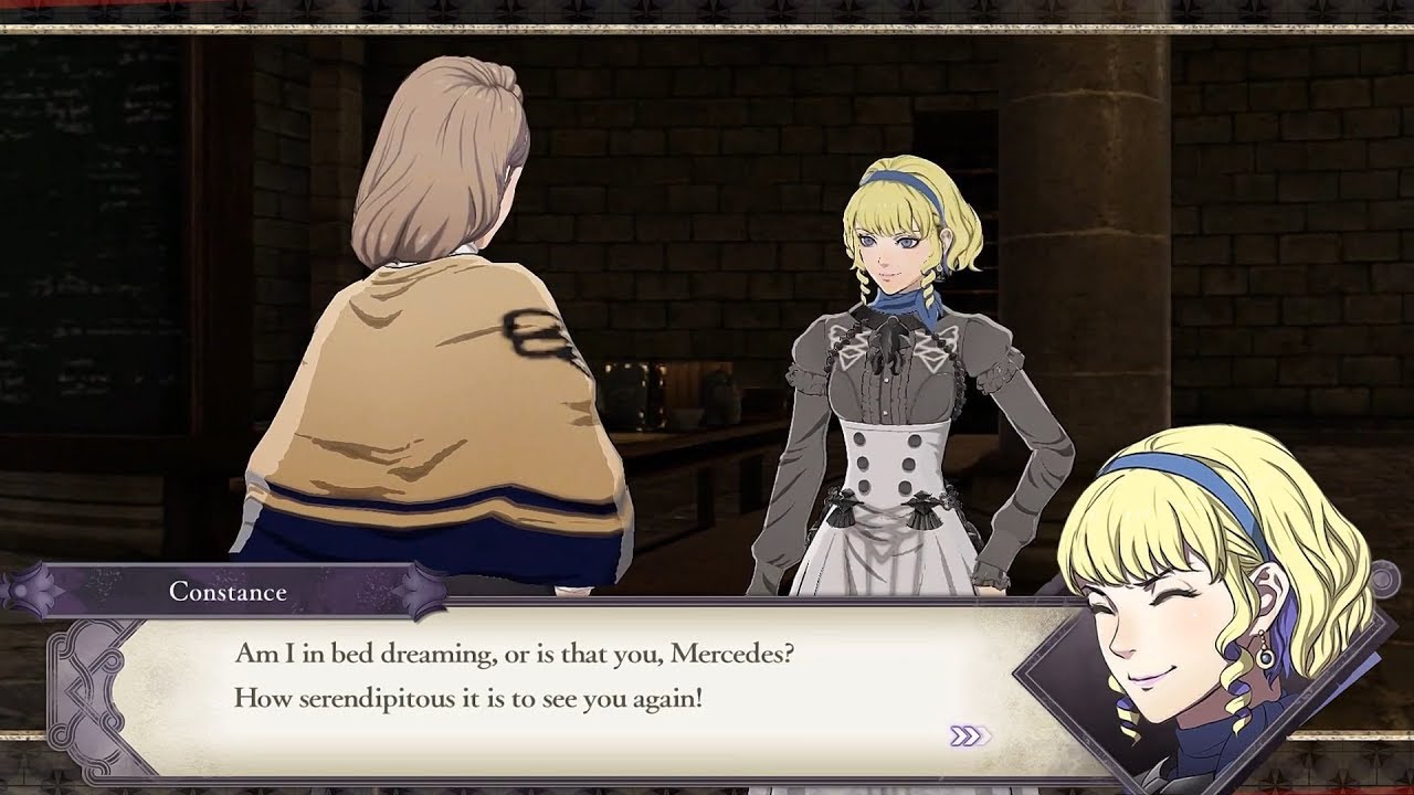 Constance & Mercedes Support Conversations - Fire Emblem: Three Houses ...