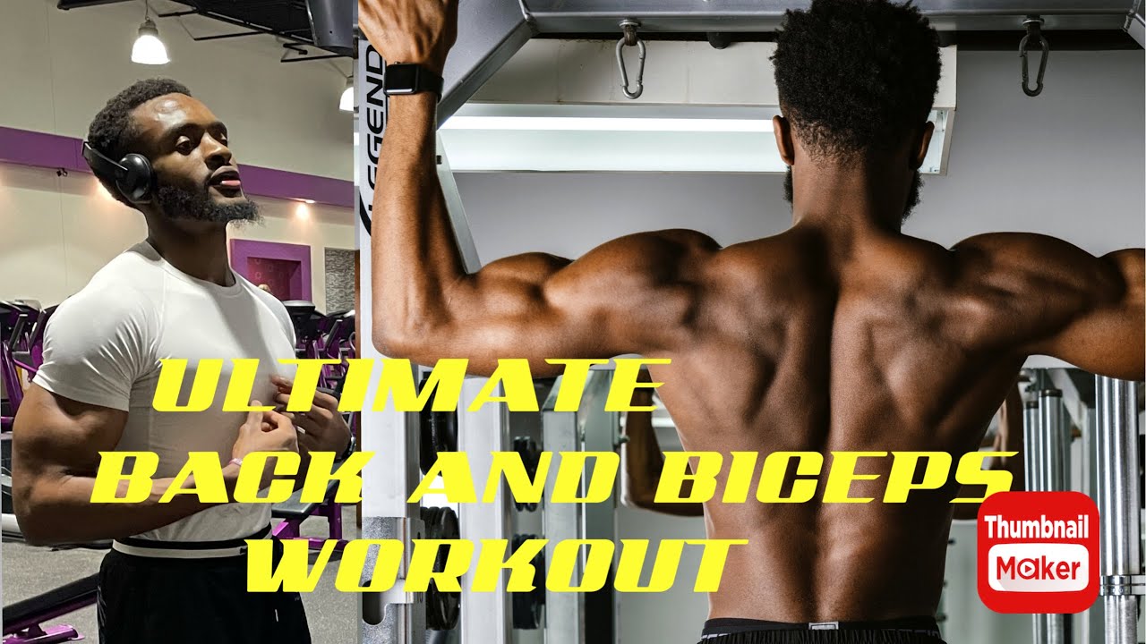Easy exercises to grow your back and biceps - YouTube