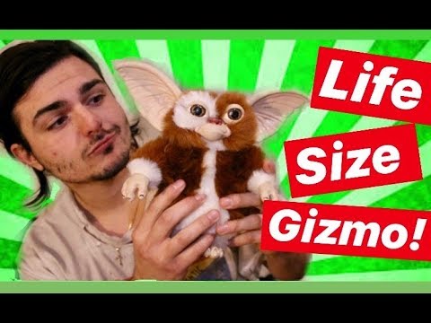 LIFE SIZE 1:1 Scale Gizmo Gremlins Prop Replica Review (Trick or Treat ...