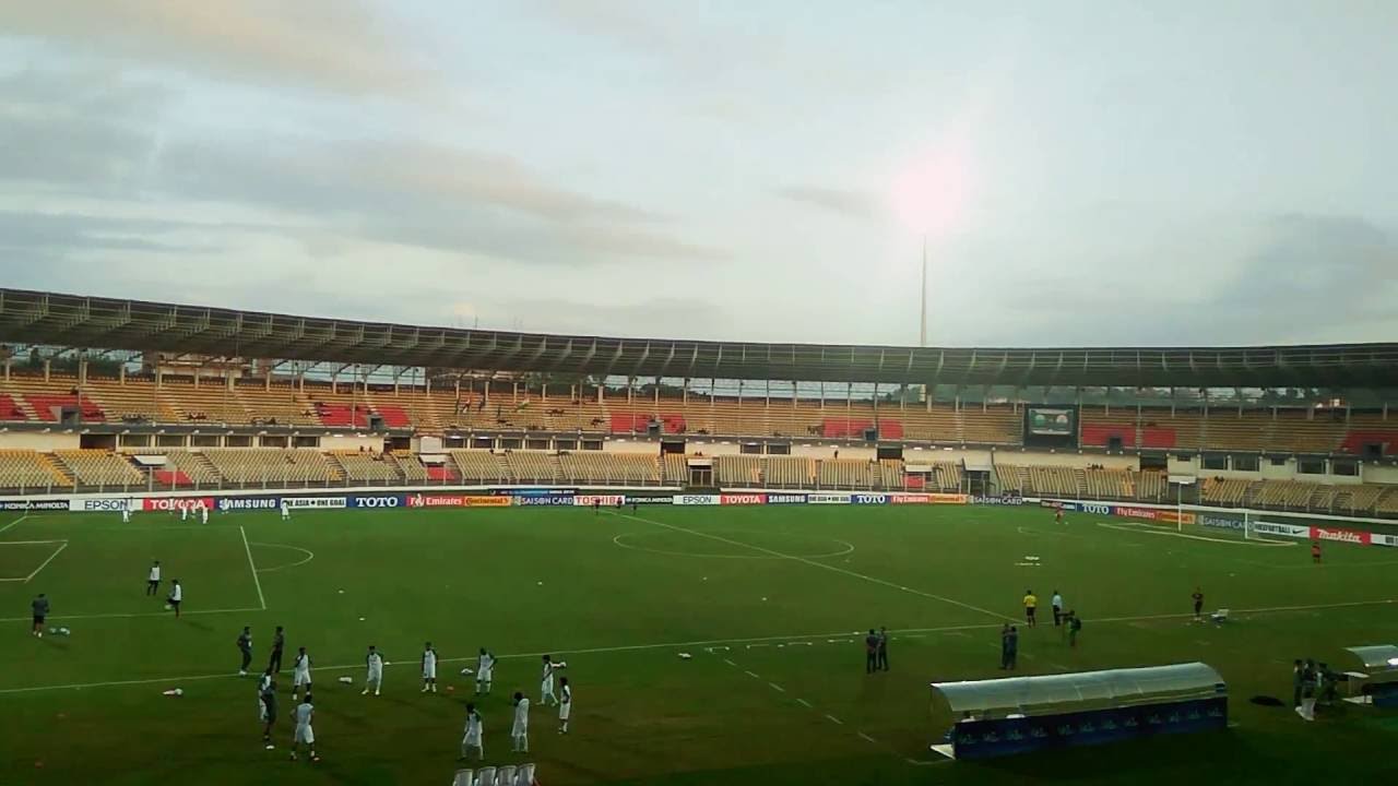 AFC U-16 Cup India. PT. Jawahar lal Nehru stadium FATORDA GOA - YouTube