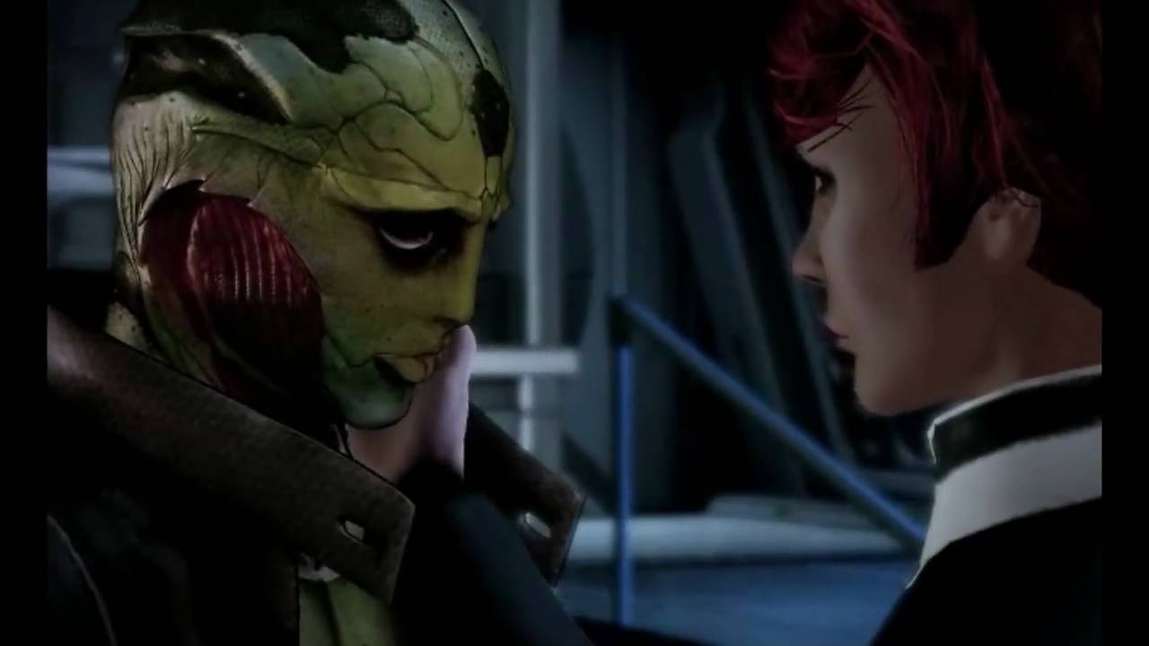 Mass Effect 2 Shepard/Thane Music Video "My Siha" - YouTube