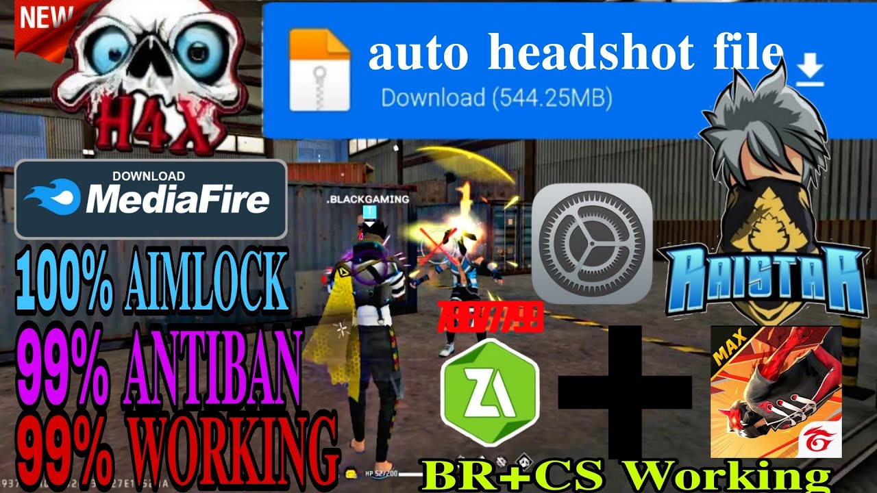 OB44 | Auto headshot config file free fire aimbot+aimlock | Antiban Panel New Update - YouTube