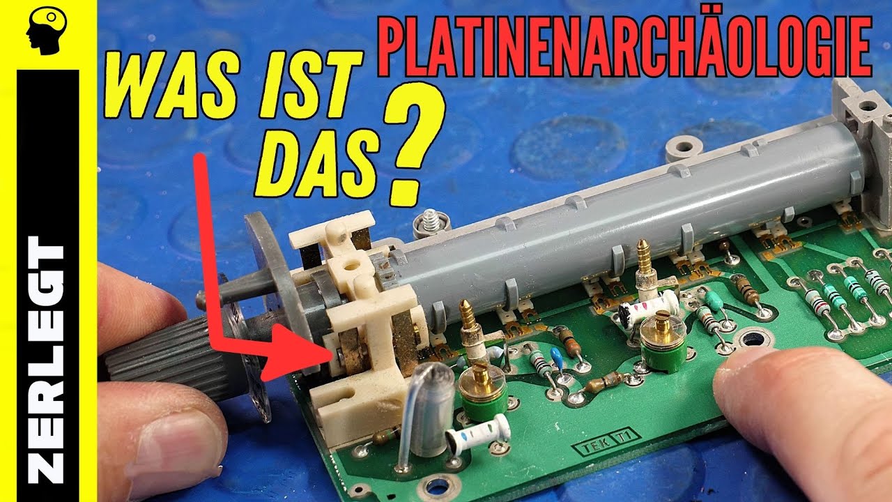 Platinenarchäologie: Platinenstapel erforscht. - YouTube