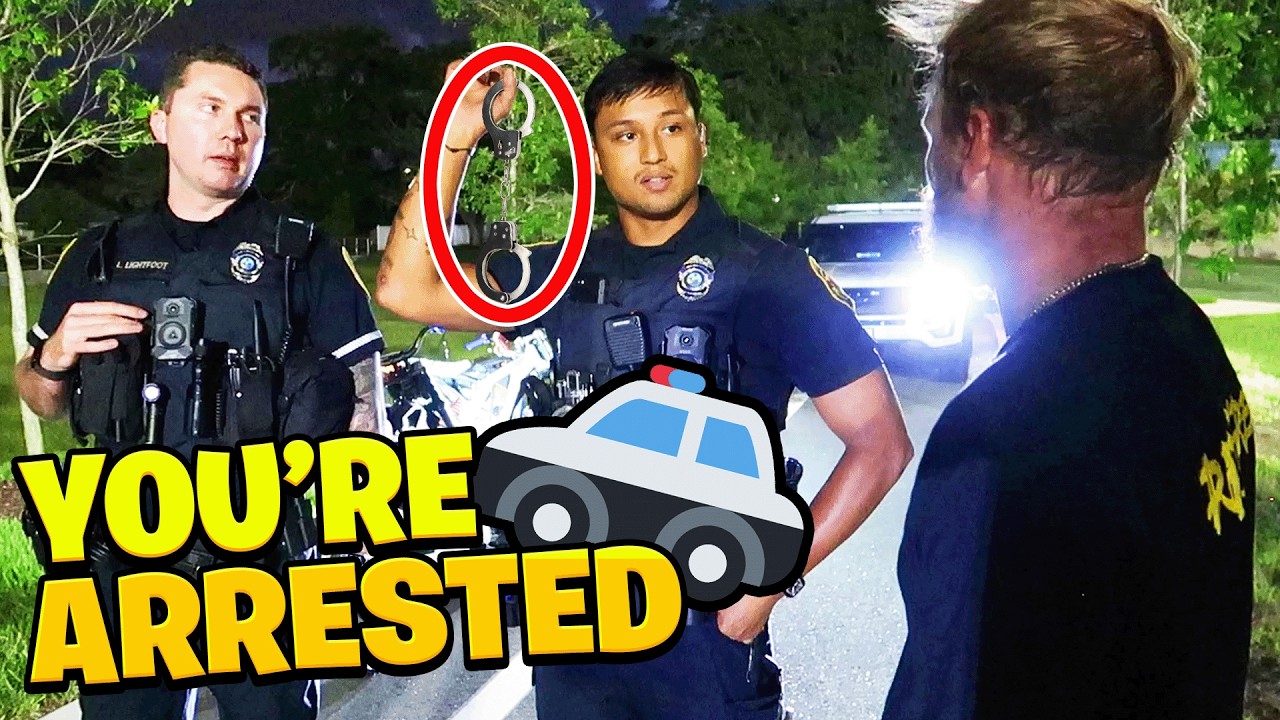 SOMEONE Called the Cops on Us... - YouTube