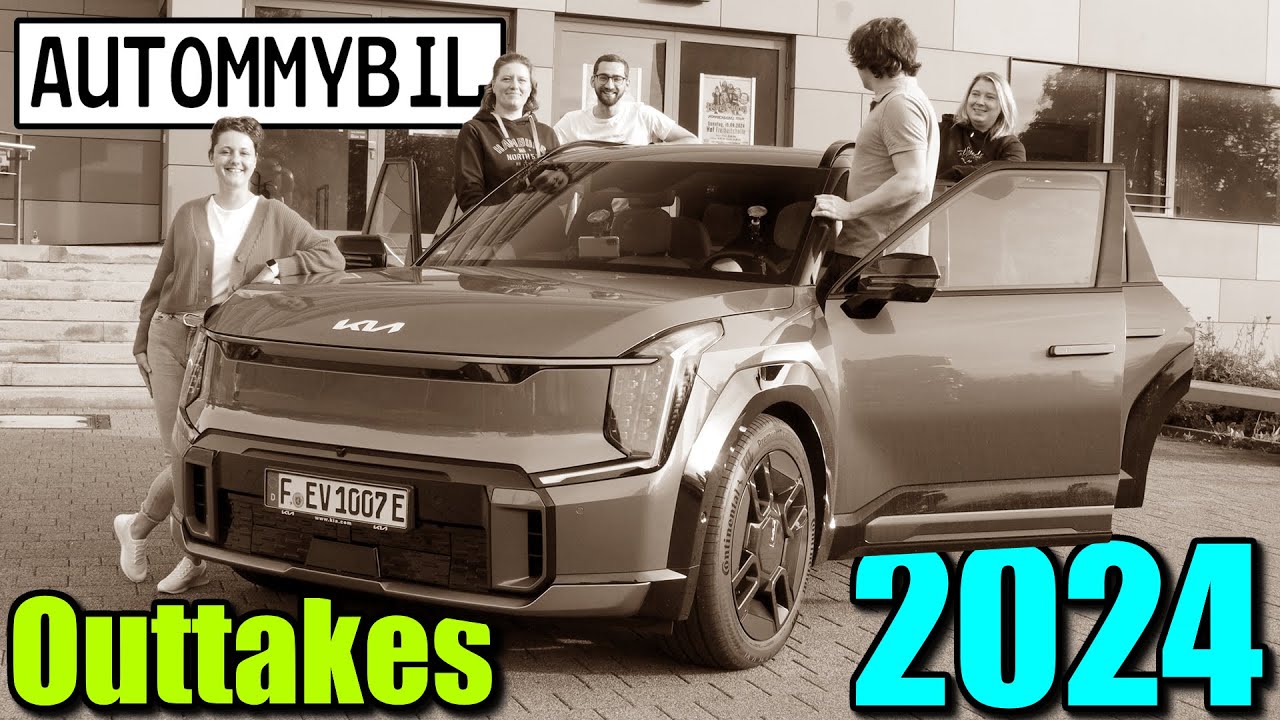 OUTTAKES 2024 - AUTOMMYBIL - Kia EV3, EV6 GT, EV9, Picanto, Niro, Ceed, Ceed SW, XCeed und ...