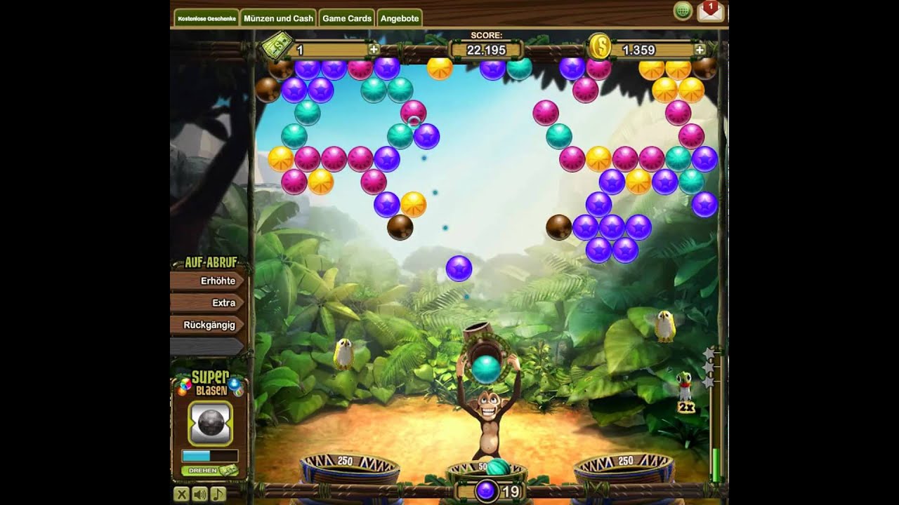 Bubble Safari Level 68 - YouTube