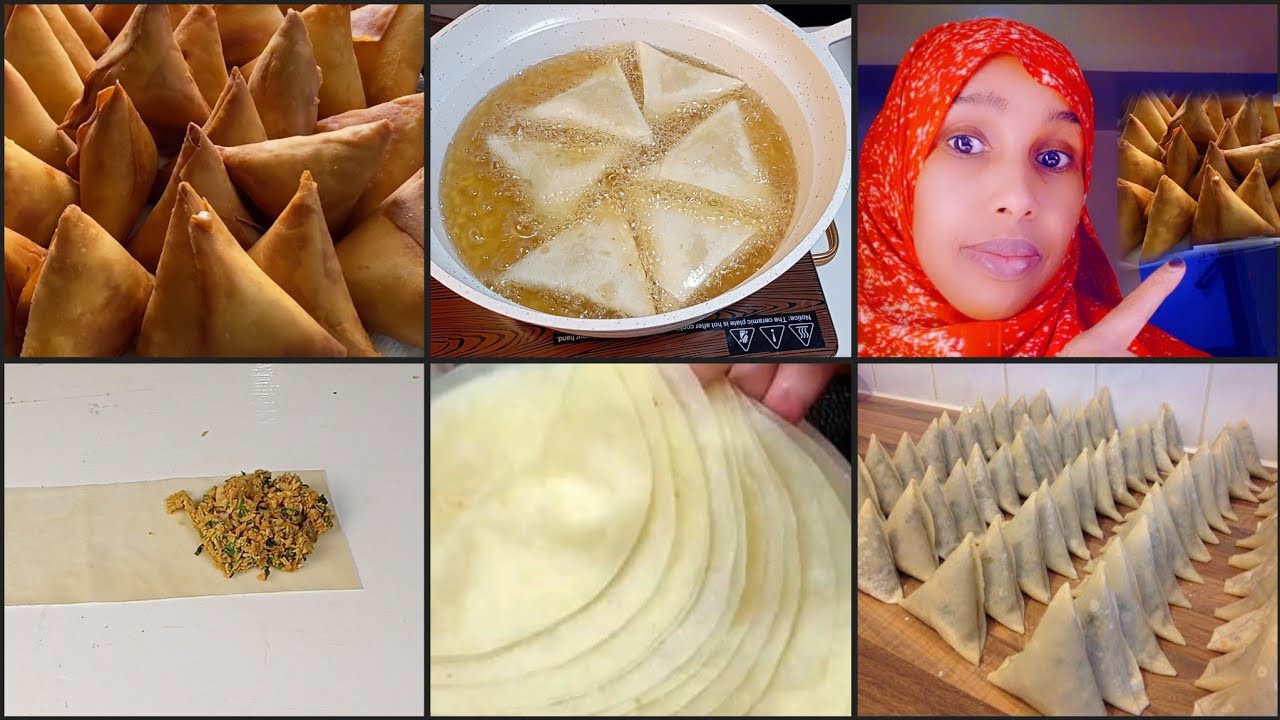 special samosa for Ramadan 🌛 baro sambus ad umacaan😋 - YouTube