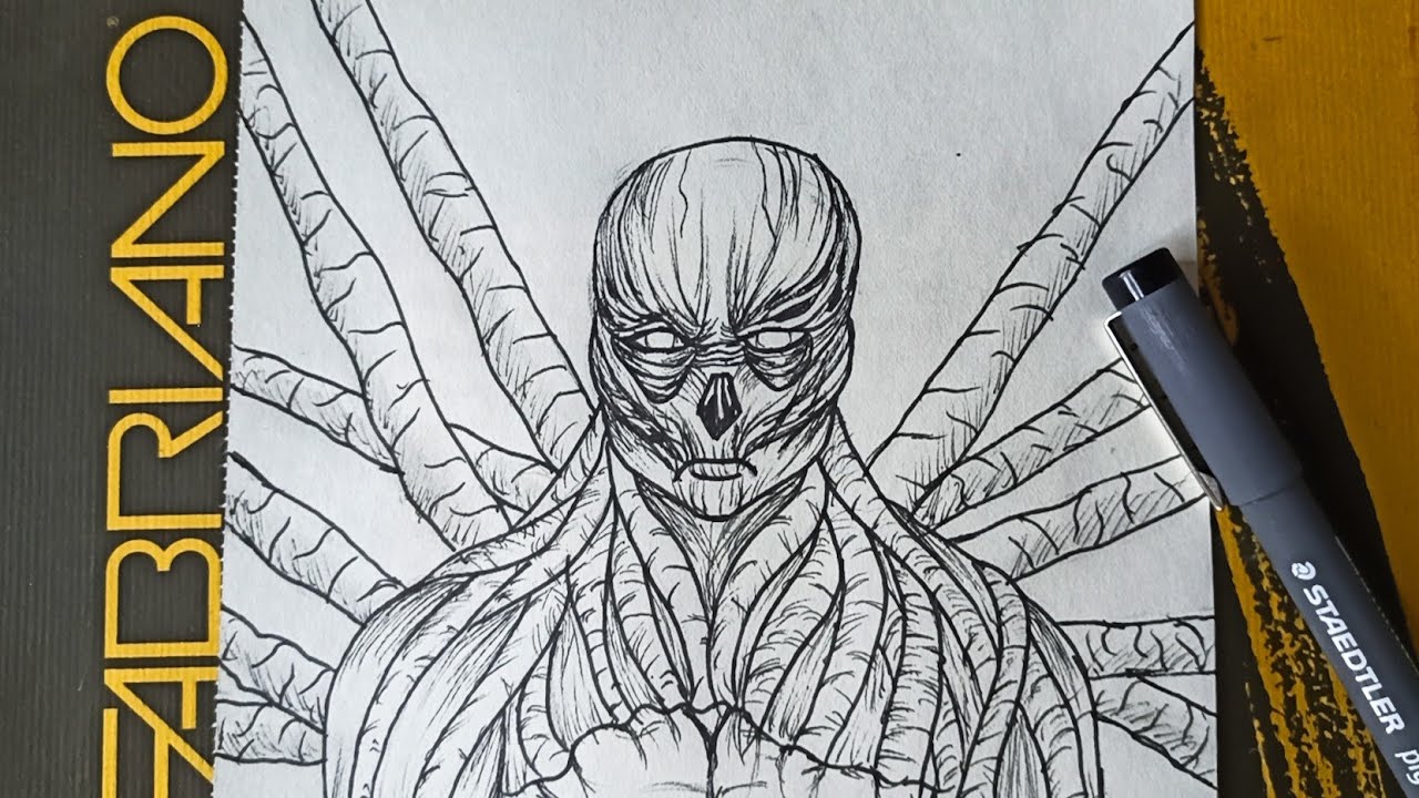 COMO DIBUJAR VECNA - STRANGER THINGS 4 | Como Desenhar Vecna - YouTube