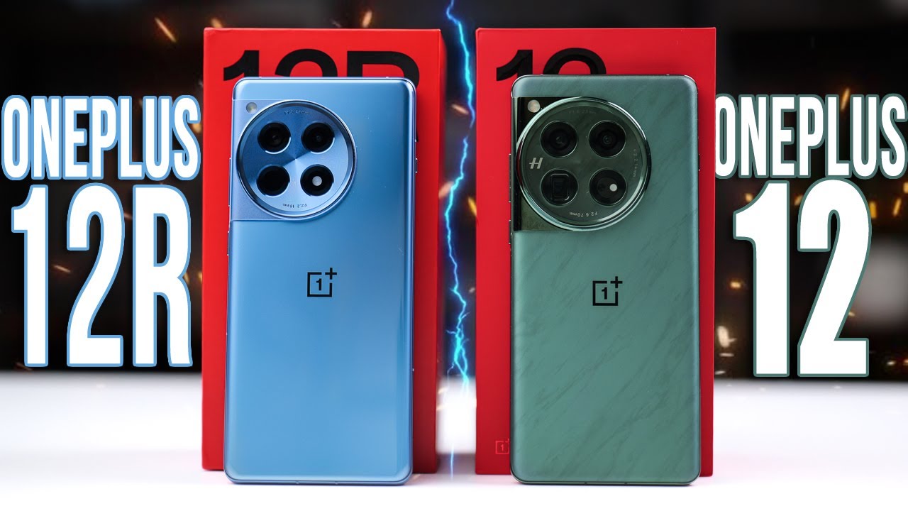 Oneplus 12R VS Oneplus 12: ¿Cuál es la diferencia? - YouTube