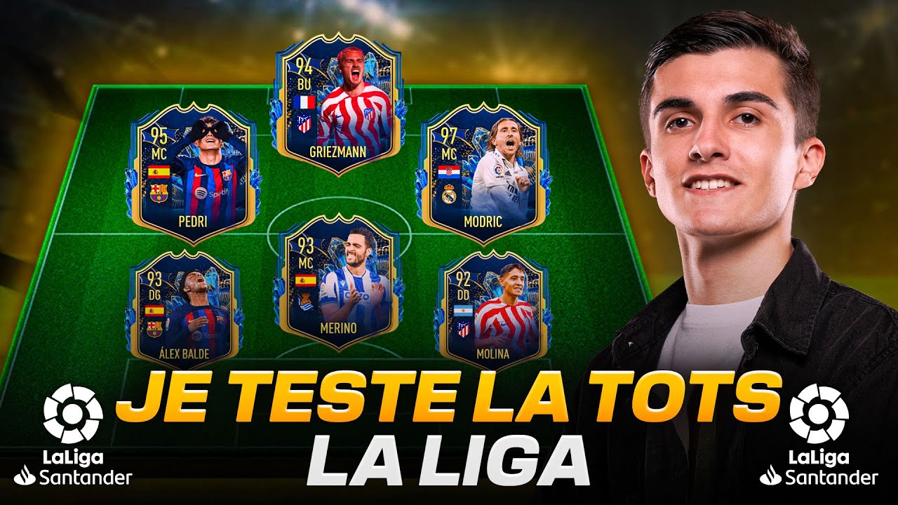 JE TESTE LA TOTS LIGA SANTANDER SUR FIFA 23 ! (GRIEZMANN, PEDRI, MODRIC ...