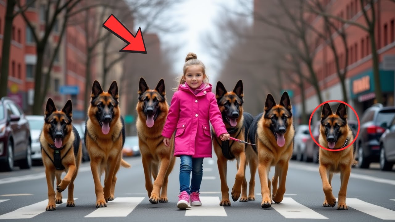A Little Girl Walks Her Dogs Every Morning, Until People Discover She ...