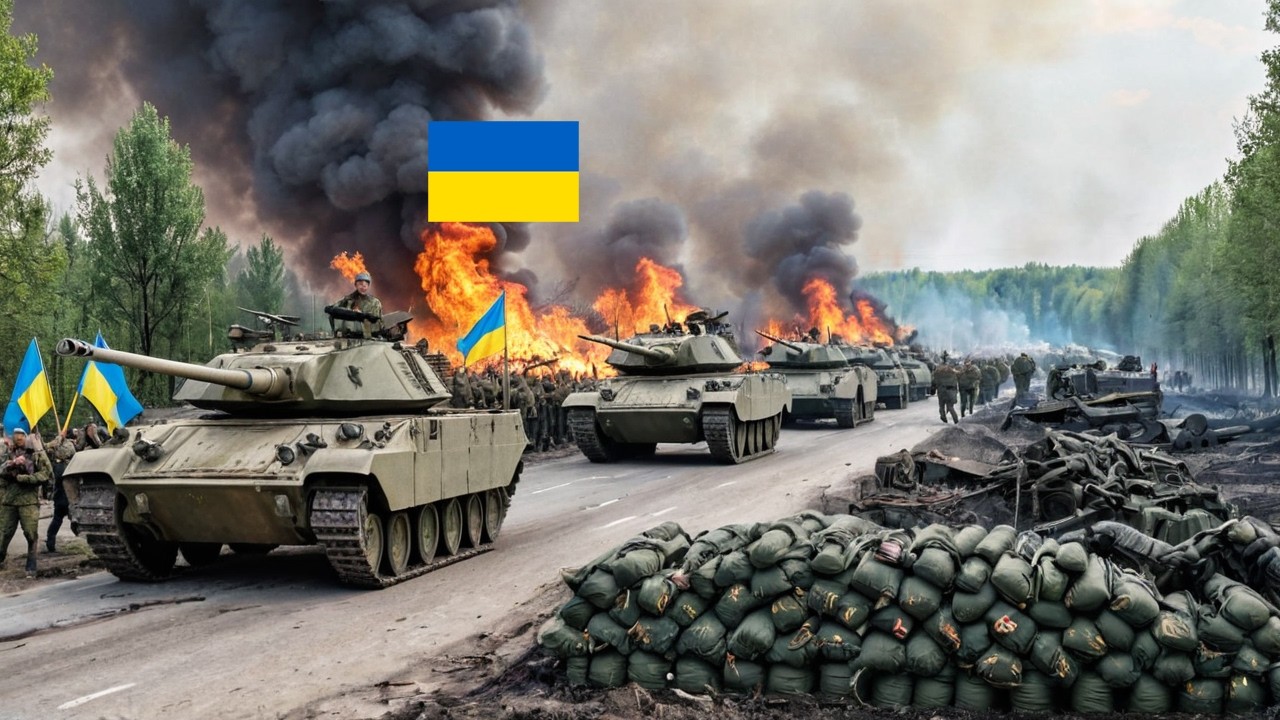 SHOCK ! 10,500 Russian Tanks Annihilated by Ukrainian Tornado Missiles ...