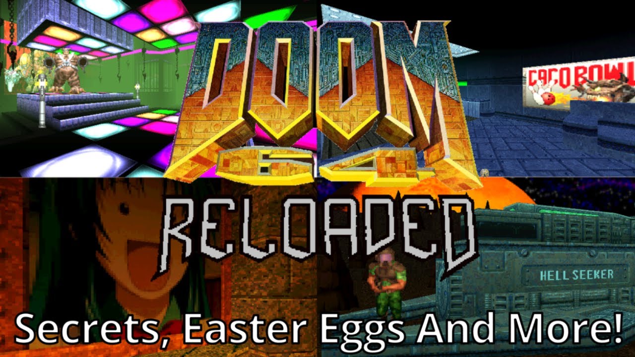 Secrets, Easter Eggs and Cool Details in Doom 64 Reloaded! - YouTube