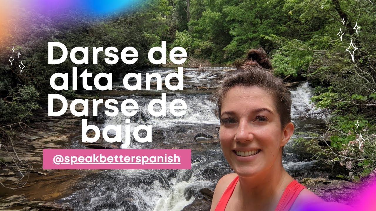 How to Use Darse de Alta and Darse de Baja in Spanish - YouTube