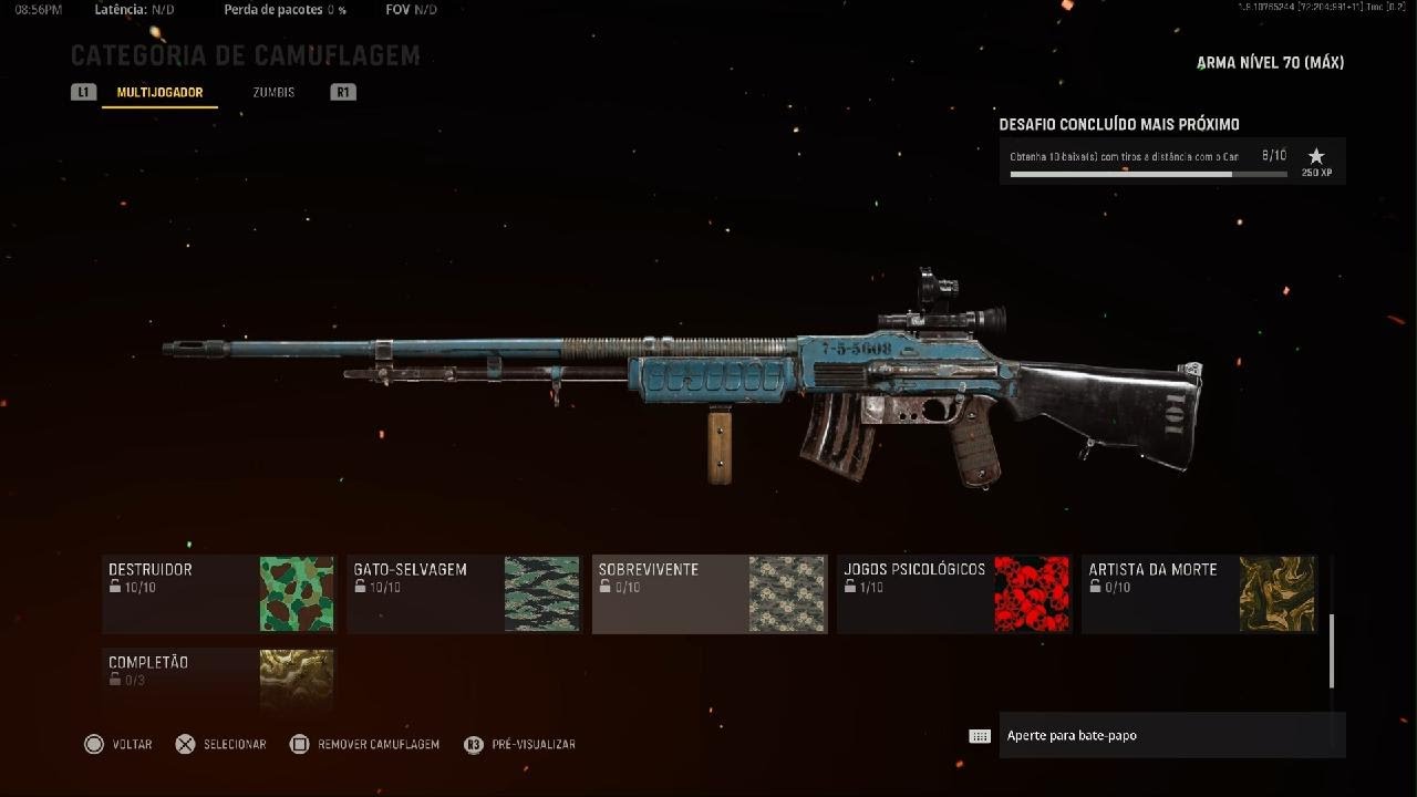 COD VANGUARD - Bar - Camuflagem Sobrevivente - Empunhadura de Pistola ...