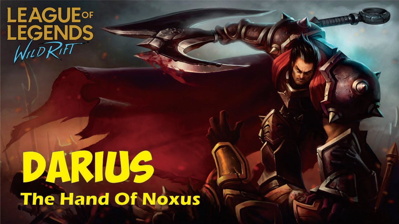 DARIUS Champion Wild Rift : Insane Damage Build Item | League Of ...