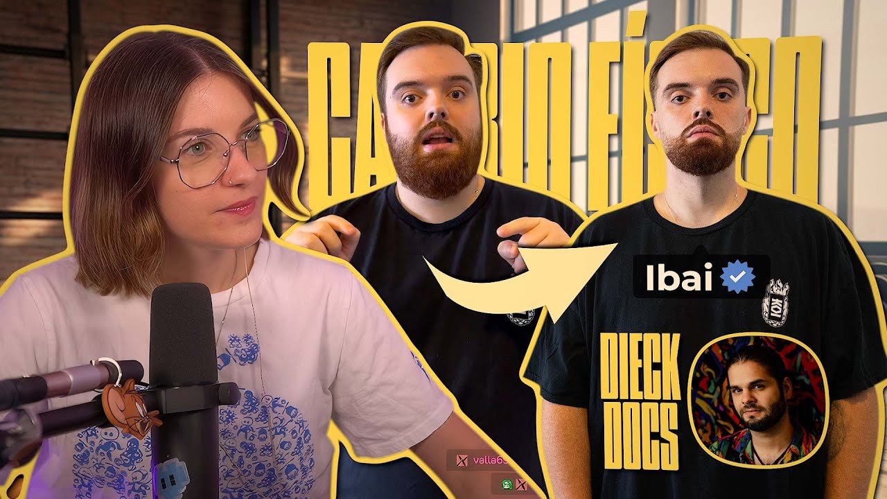 Suzyroxx REACCIONA al DOCUMENTAL del CAMBIO FÍSICO de IBAI por DIECK ...