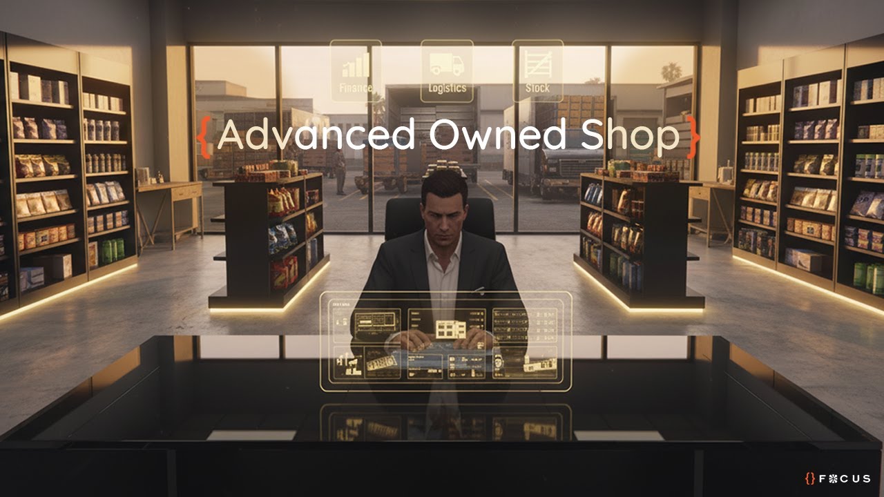 Owned Shop | Ultimate QBCore Store & Warehouse System for FiveM - YouTube