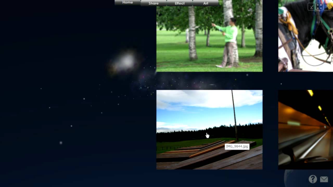 Touch:Pinch your fingers together or apart to zoom in/out on the screen ...