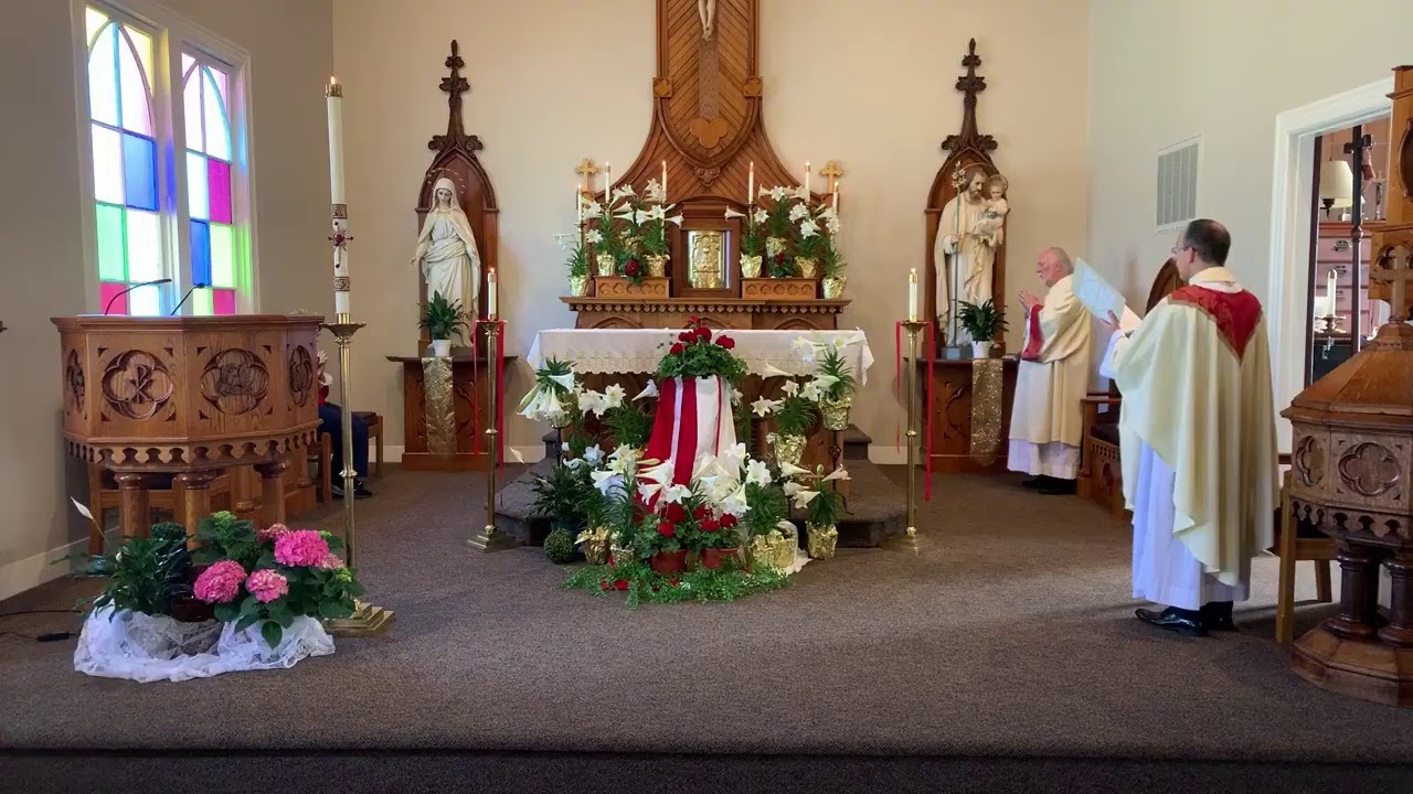 Divine Mercy Sunday - St. Benedict/St. Elizabeth Parish - YouTube