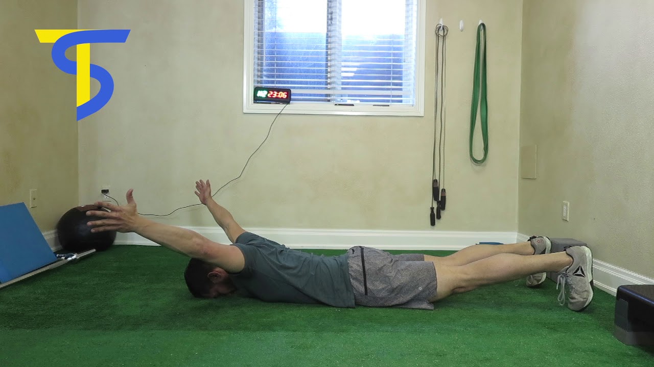 How To Do a Prone "Y" Raise - YouTube
