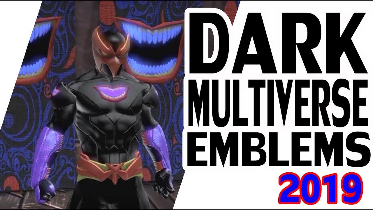 DCUO ALL Dark Multiverse Emblems - YouTube